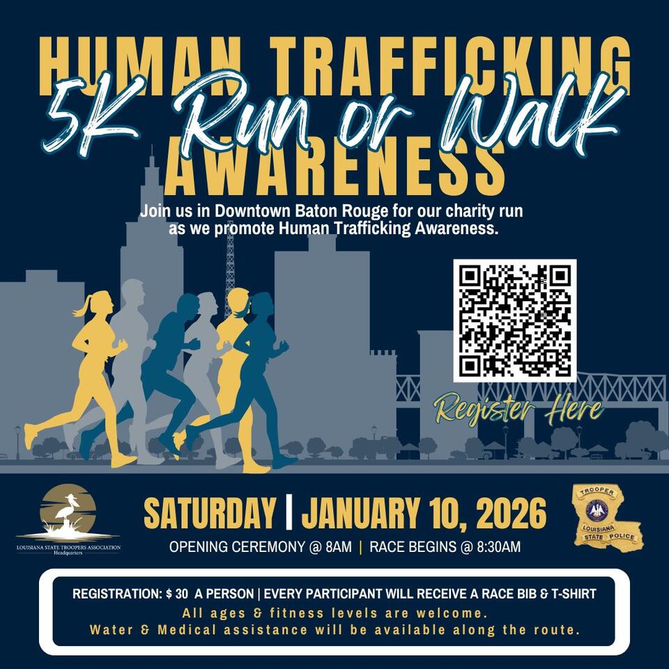 Baton Rouge gears up for Human Trafficking Awareness 5K: Shining a ...