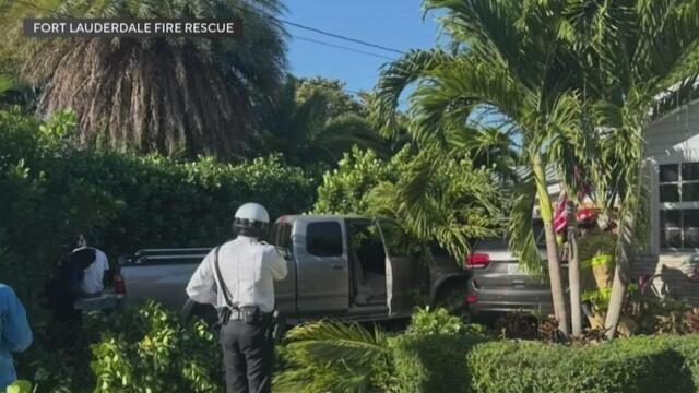 Bad collision leads to chain-reaction crash into Fort Lauderdale home ...
