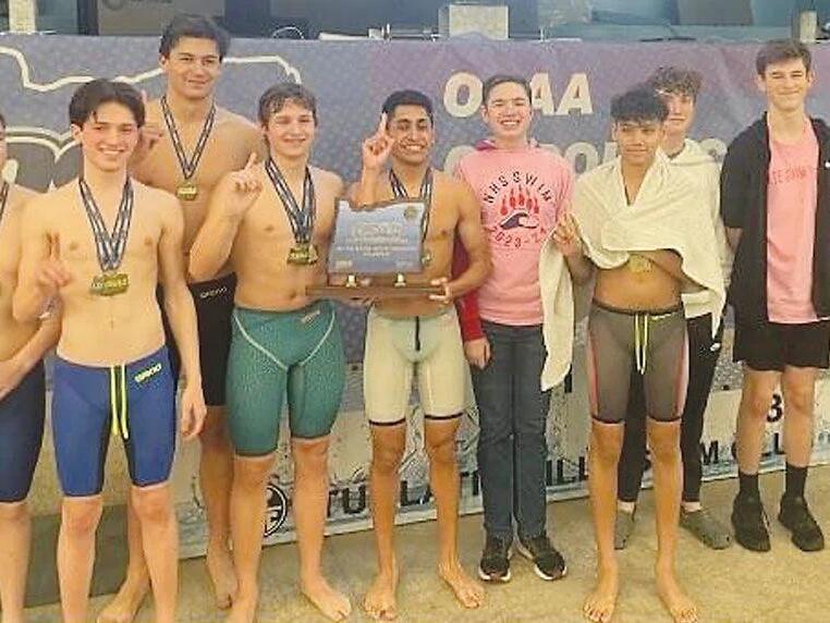 Newport sweeps state swim titles