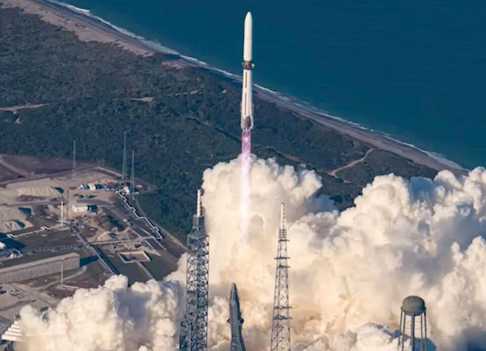 VIDEO: Blue Origin Lands Fully Reusable Booster After Launching ...