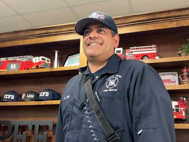 CCFD firefighter Mark Solis loses his battle with colon cancer