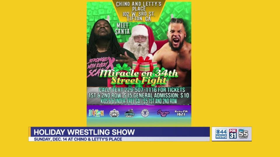Kraken Pro-Wrestling hosts “Miracle on 34th Street Fight” holiday event ...