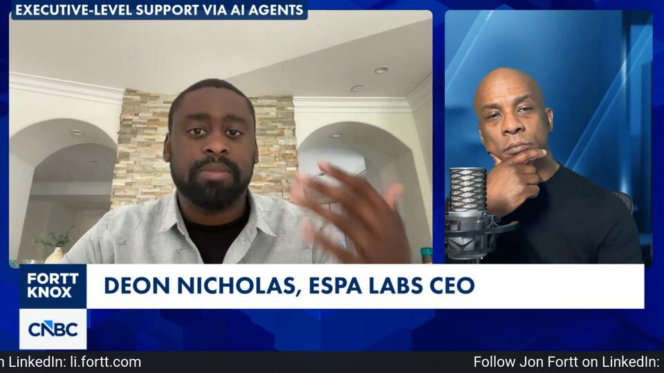 Deon Nicholas, Espa Labs CEO: A Fortt Knox Update - NewsBreak