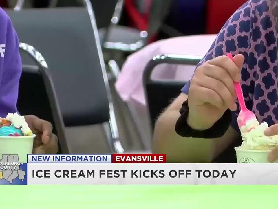 Ice Cream Fest kicks off Wednesday in Evansville