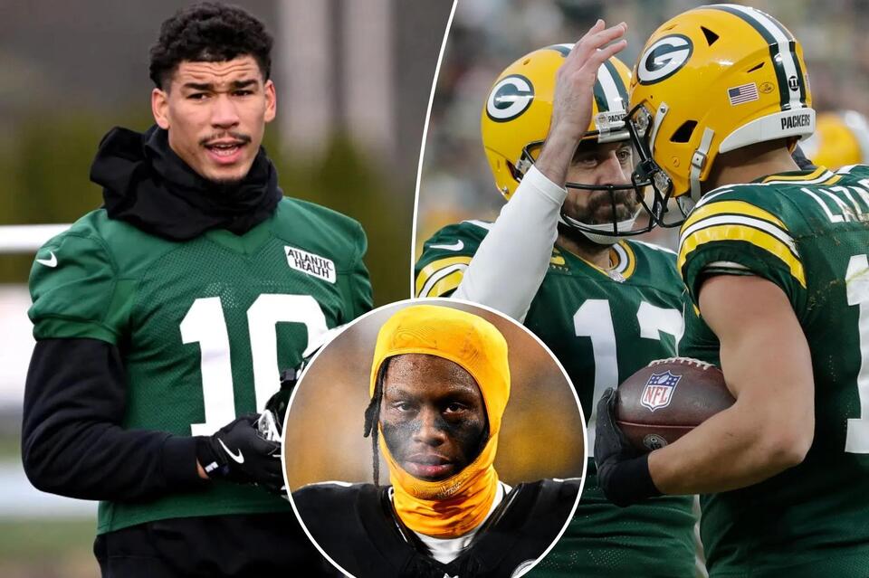 Aaron Rodgers’ ex-Jets teammate Allen Lazard ‘in play’ for Steelers ...