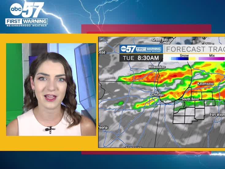 Thunderstorms with multiple windows for severe weather today