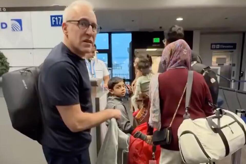 Rewards member demanding to cut ahead of a family sparks debate on ...