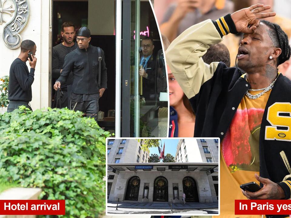 Travis Scott arrested after drunken fight with bodyguard at Paris hotel ...