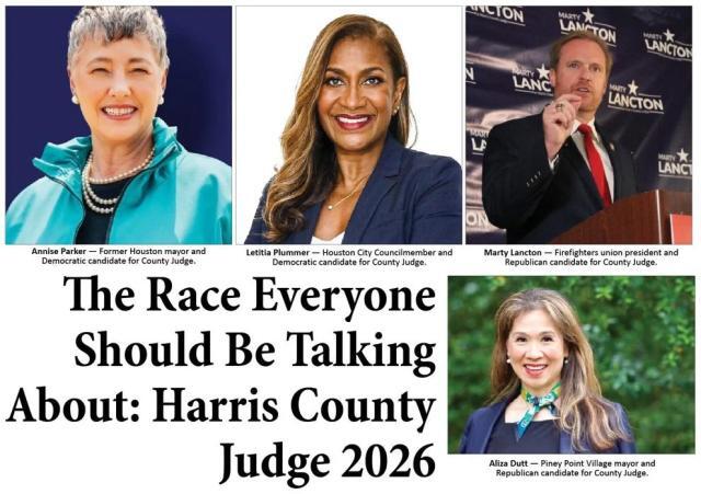 The Race Everyone Should Be Talking About: Harris County Judge 2026 ...