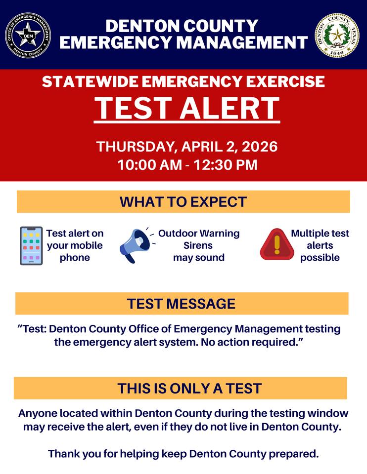 ⚠️ Statewide Emergency Alert System Test on April 2 - NewsBreak
