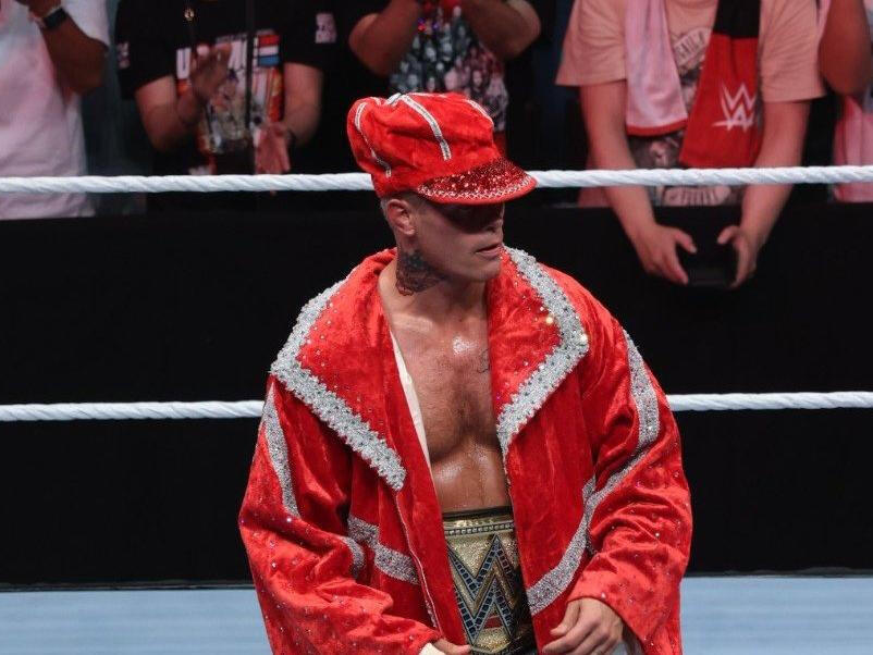 Cody Rhodes Gifted Robe Of His Father Dusty Rhodes During WWE Tokyo Event