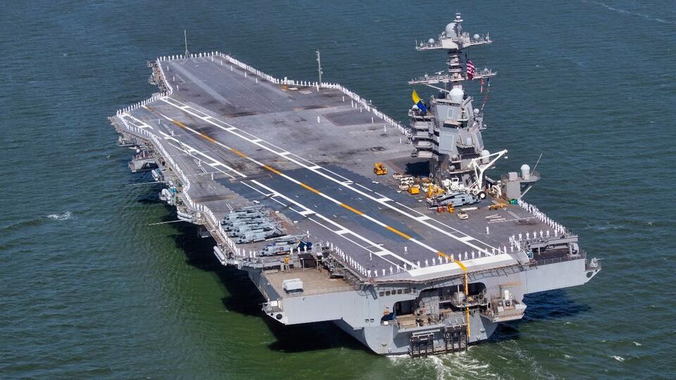 The New Ford-Class Aircraft Carriers Have a Warning for the U.S. Navy ...