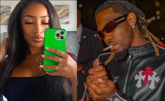 Rapper Offset Spotted with Model London Perry Amidst Divorce Rumors ...