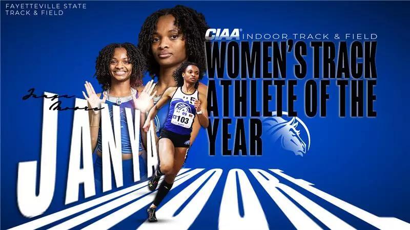 Janya Moore Named the 2024-25 CIAA Indoor Track Athlete of the Year ...
