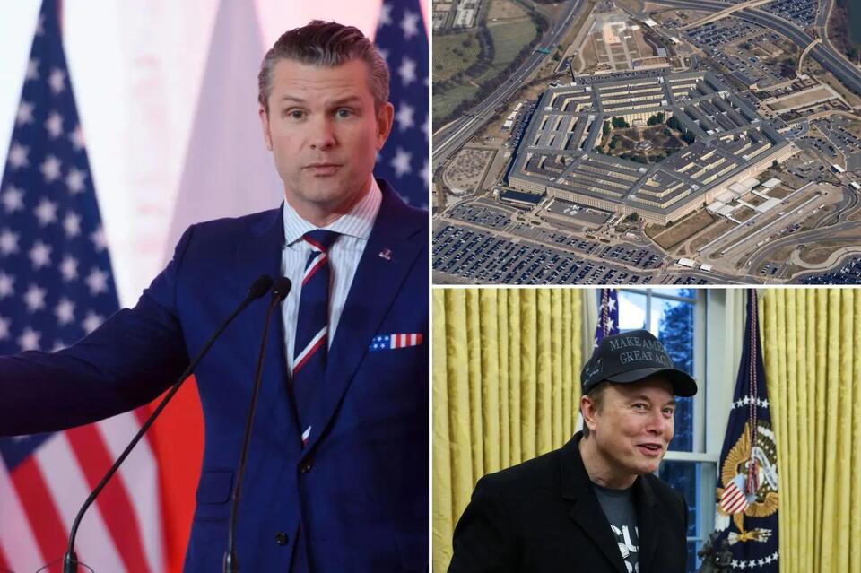 Pete Hegseth orders defense leadership to draw up plans for huge budget cuts as DOGE enters the ...