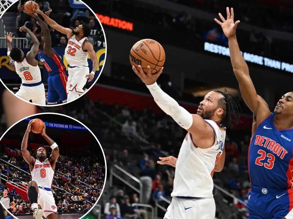 Knicks put on offensive clinic in relentless annihilation of sad Pistons