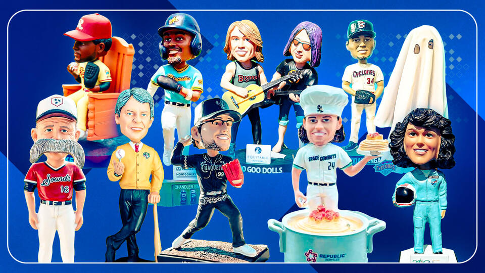 Here are 9 of the best bobbleheads from the '25 MiLB season - NewsBreak
