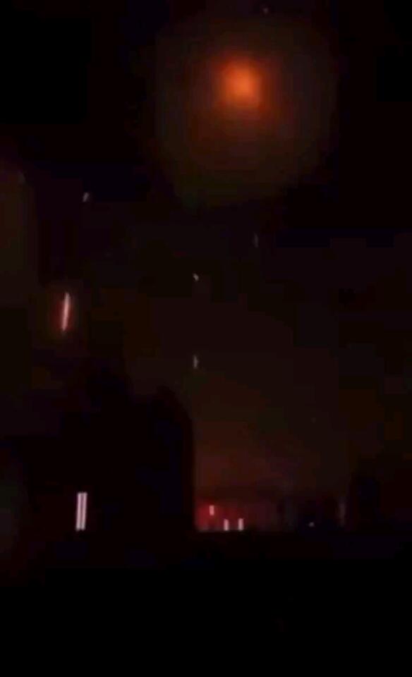 Isreal iron dome Air Defense against Iran drones! - NewsBreak