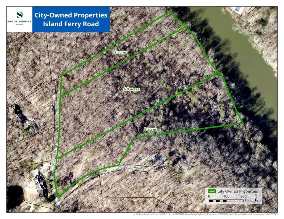Riverfront property sale will expand Sandy Springs park - NewsBreak