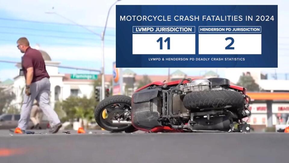 Motorcycle deaths spike in the valley, LVMPD says reckless driving ...