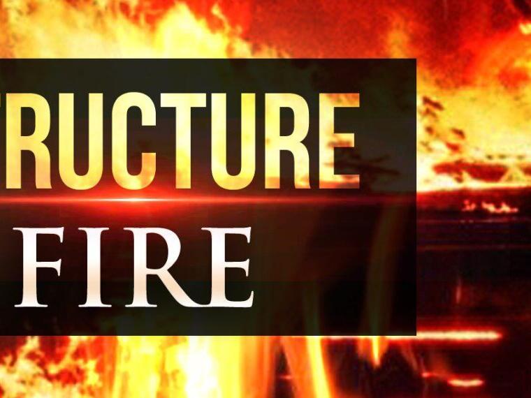 Fully involved structure fire erupts in Pike County