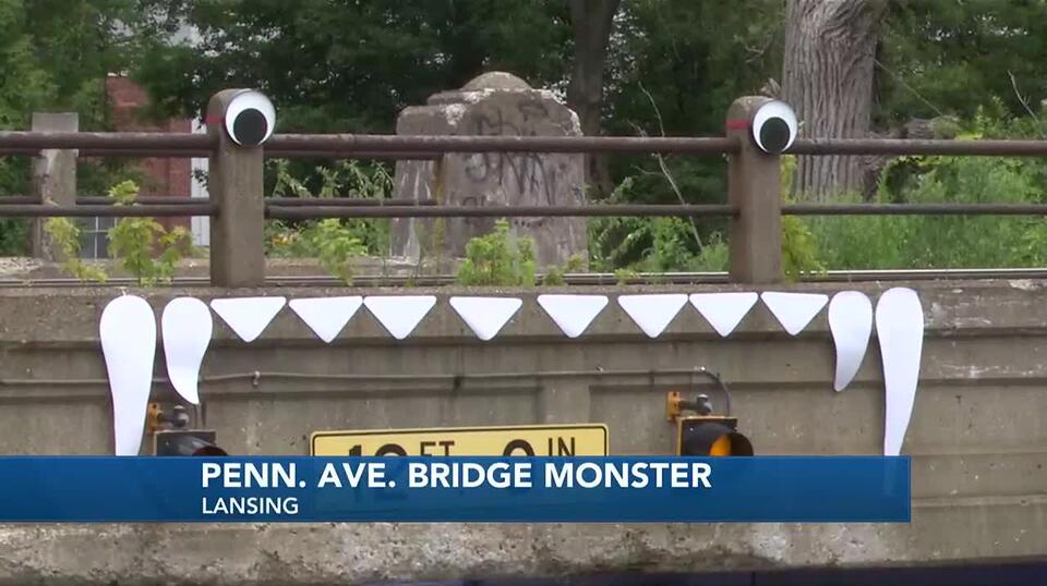 Lansing’s infamous Pennsylvania Ave bridge gets a scary makeover ...