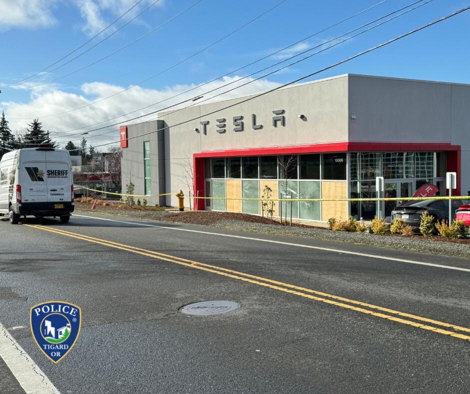 Tesla dealership attacks put Oregon at center of growing political ...