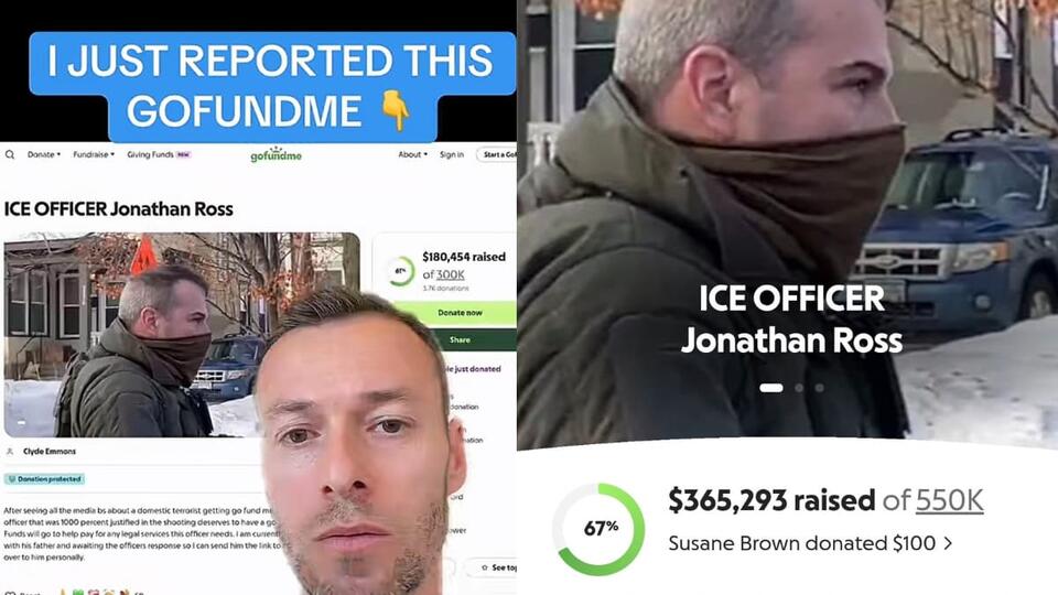 Outrage After ICE Supporters Start a GoFundMe to Minnesota ICE Agent ...