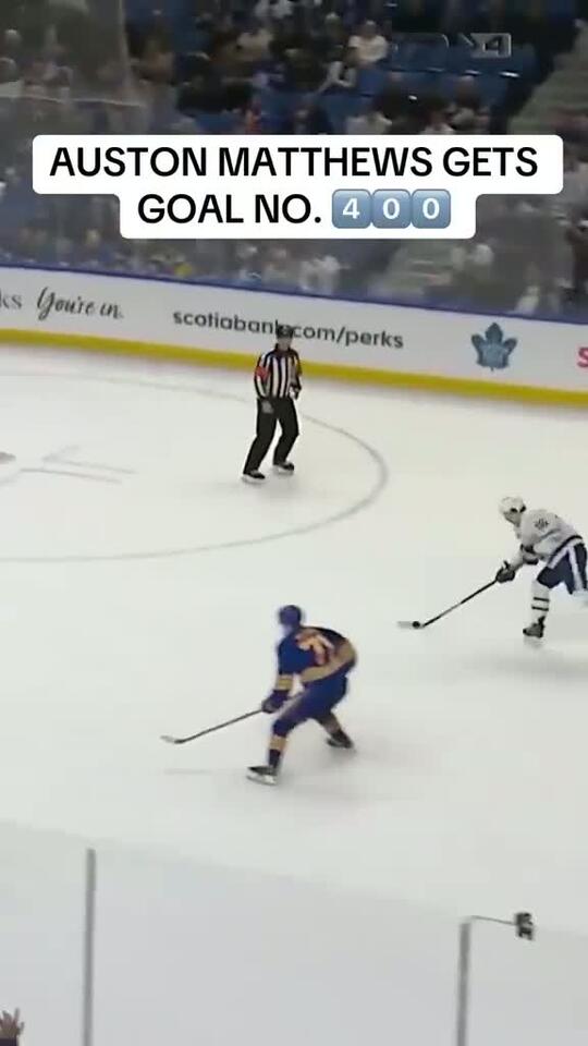 Auston Matthews has become the sixth fastest player in NHL history to ...