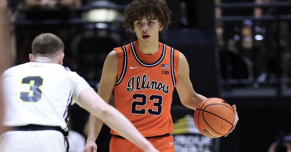 Behind Keaton Wagler's performance for the ages in Illini's marquee win ...