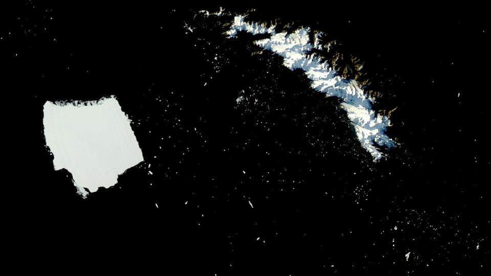 World's largest iceberg, A23a, is disintegrating into thousands of pieces alongside penguin ...