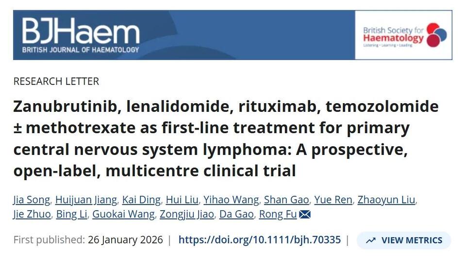 Mostafa Faisal: Compact Summary of PCNSL First-Line Trial - NewsBreak