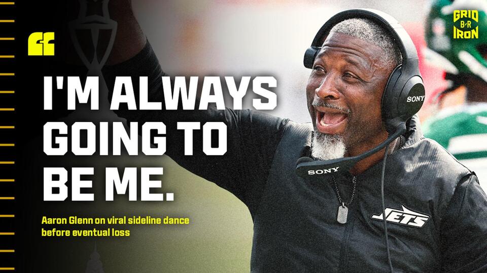 Jets' Aaron Glenn Talks Viral Video of Sideline Dance, 'I'm Always ...