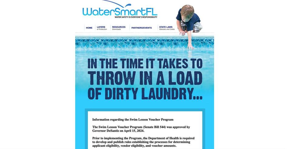 Days after scheduled launch, details on Florida swim voucher program ...
