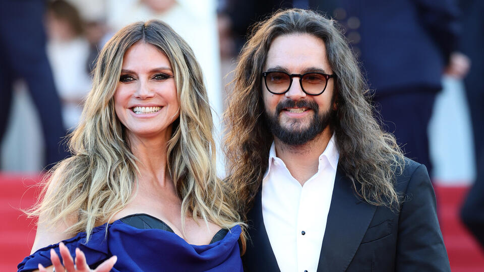 Heidi Klum & Husband Tom Kaulitz Make Picture Perfect Couple on Cannes ...
