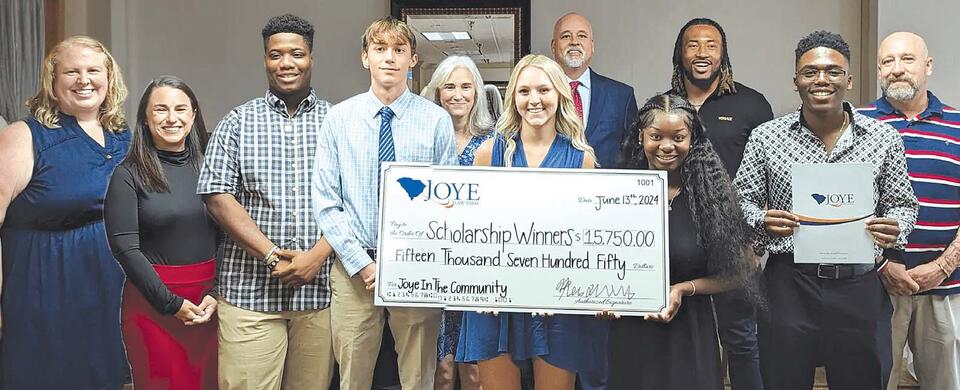 Joye Law Firm awards over $15,000 in college scholarships and teacher ...