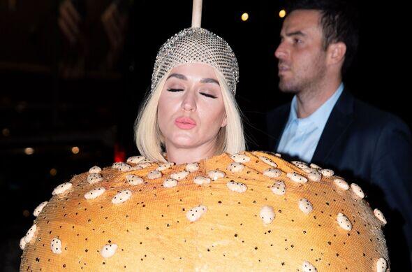 Katy Perry's most outrageous Met Gala looks over years from hamburger ...