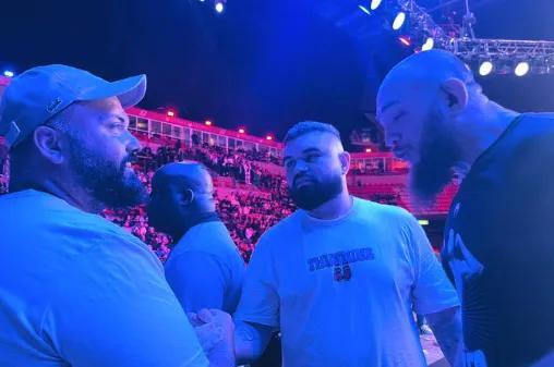 Video: Valter Walker sets up impromptu bare-knuckle fight between two ...