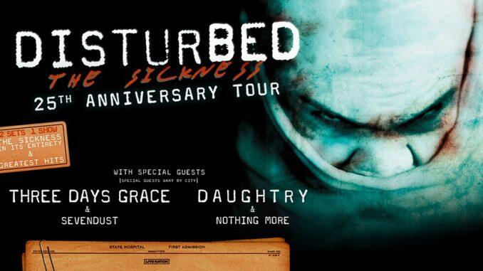 Disturbed Announces 34-Date The Sickness 25th Anniversary Tour In North ...