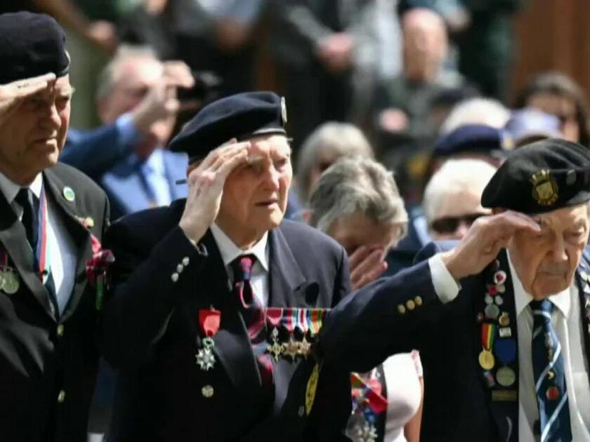 Biden joins world leaders saluting D-Day heroes on 80th anniversary