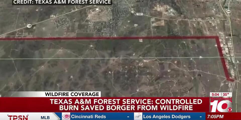 VIDEO: Prescribed burn saves Borger from Windy Deuce Fire - NewsBreak