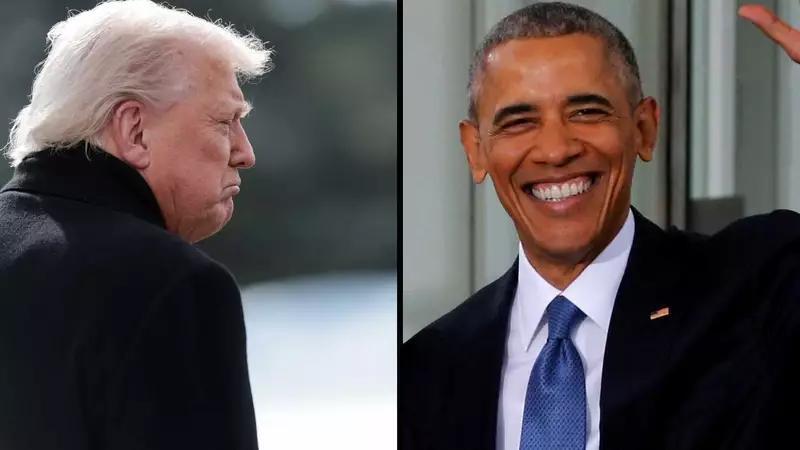 Trump posts image of Obama in prison jumpsuit: 'Very sick' - NewsBreak