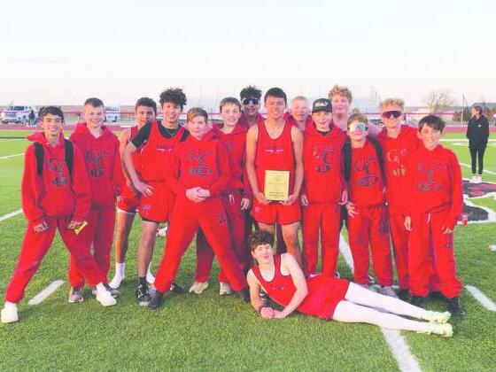 Junior high track teams wrap up season