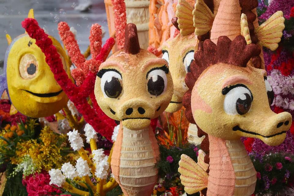 Here are the 2026 Rose Parade float award winners - NewsBreak