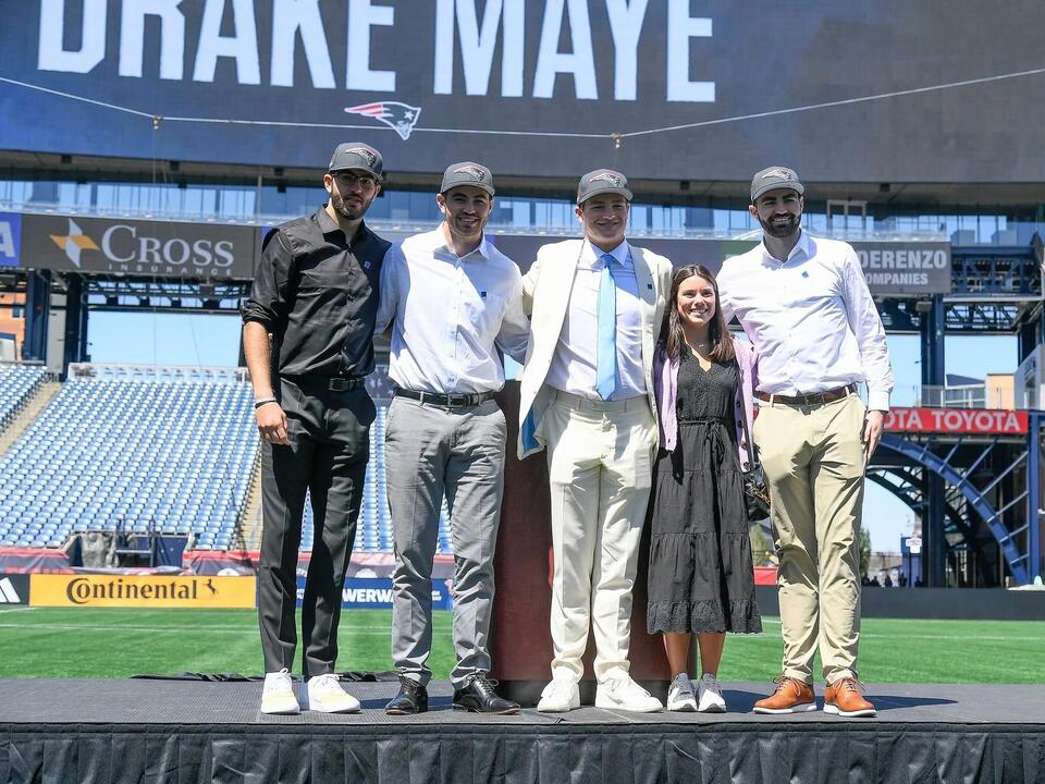 WATCH: Drake Maye’s brothers roast him on Draft Night