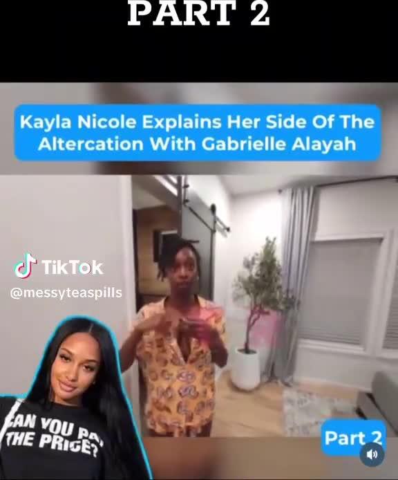 🔥 Kayla Nicole vs Gabrielle Alayah (GiGi) PART 2 - NewsBreak
