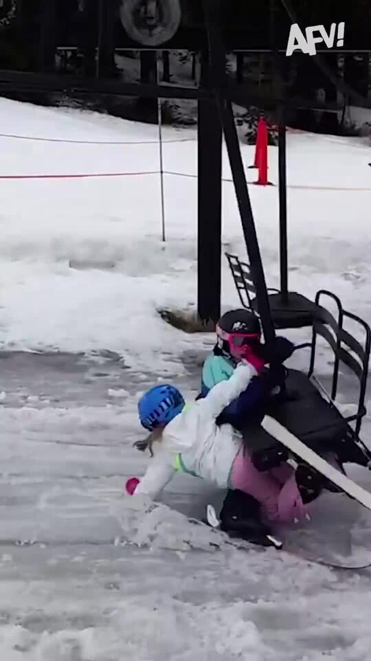 These ski fails will lift your spirits skilift ski skiing snow fail ...