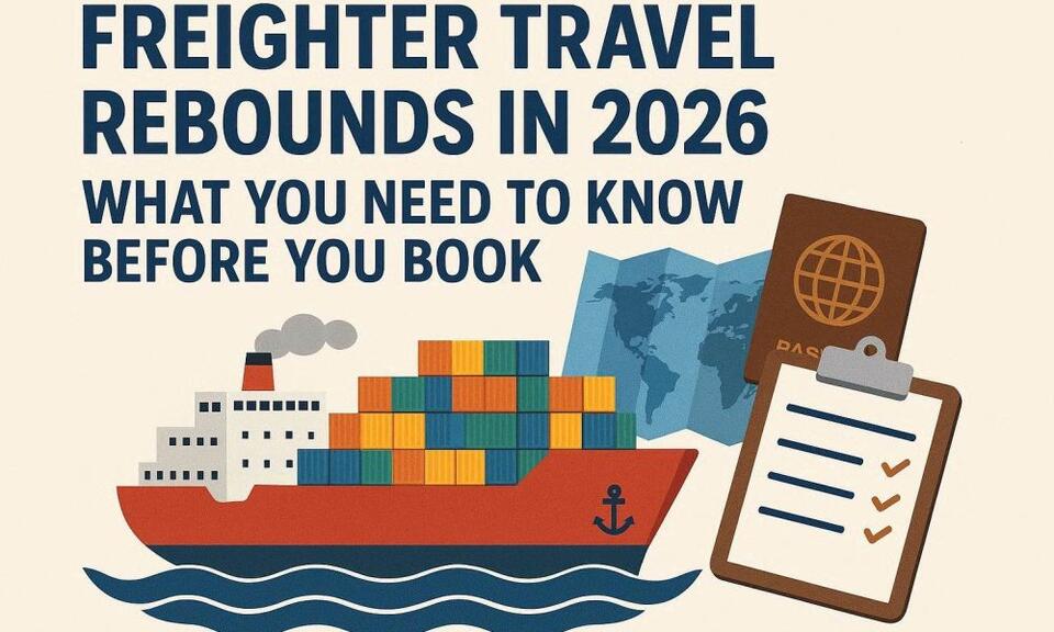 Freighter Travel Rebounds in 2026: What You Need to Know Before You ...