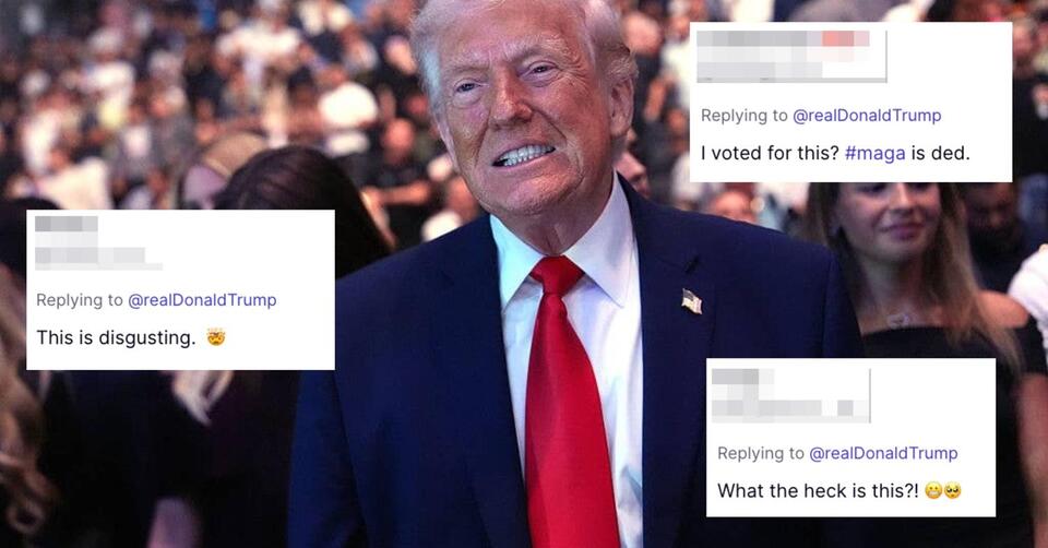 Im Out Maga Is Melting Down Over Trumps Blasphemous Meme Newsbreak 7051