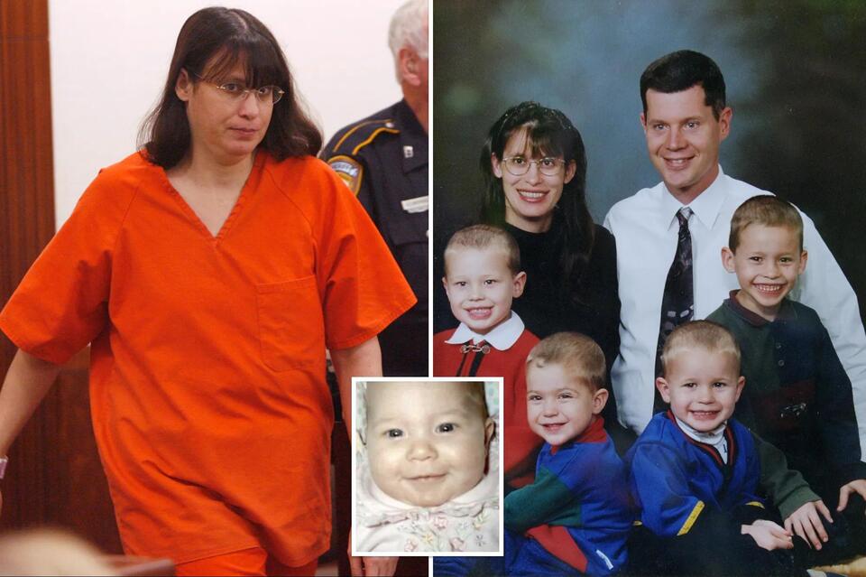 Killer mom Andrea Yates, who drowned her 5 children in a bathtub in ...